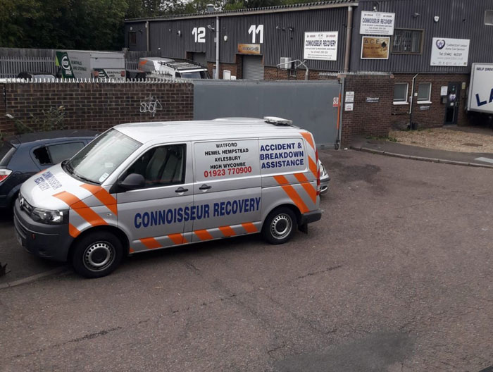 Fleet of recovery vehicles, recovery vehicles in Watford, Hemel Hempstead