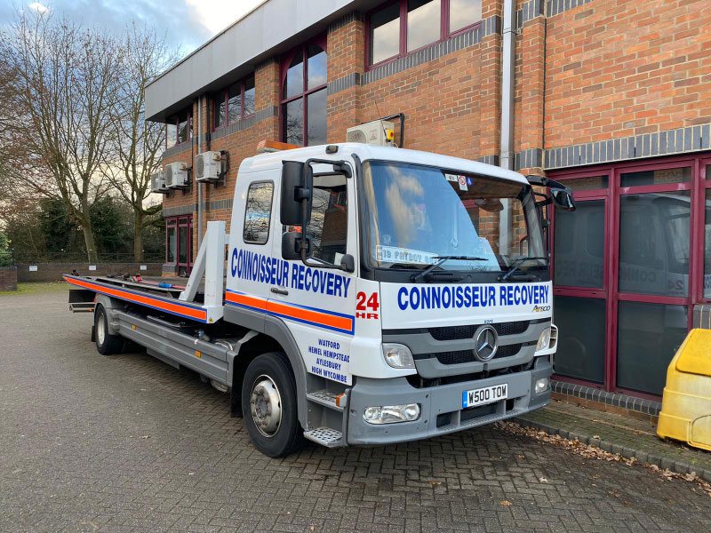 Fleet of recovery vehicles, recovery vehicles in Watford, Hemel Hempstead