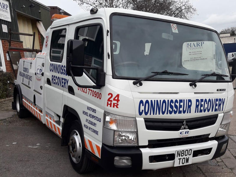 Fleet of recovery vehicles, recovery vehicles in Watford, Hemel Hempstead